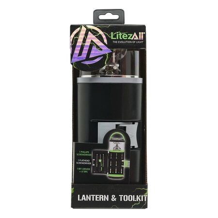 Litezall Mini Lantern with Integrated Tool Kit LA-TOOLKIT-4/8 | Zoro