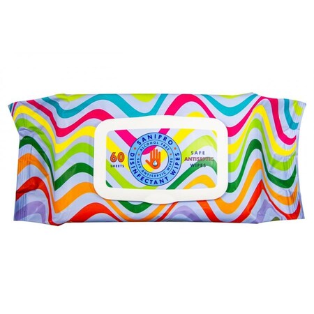 Propac SANI PRO ANTIBACTERIAL HAND SANTIZING WIPES (60 WIPES) H5840-60 ...