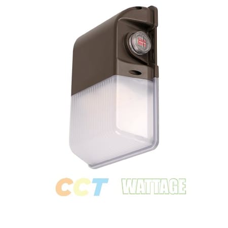 Portor LED Mini Wall Pack Luminaire, CCT and Wattage Selector PT-WPM3 ...