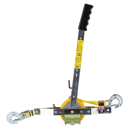Maasdam Strap Puller, 1 t, 12 ft. Strap, USA Made WS-1 | Zoro