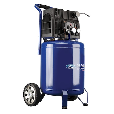 Pulsar Silent Series 15 Gallon Vertical Tank Air Compressor FCE6150VS ...