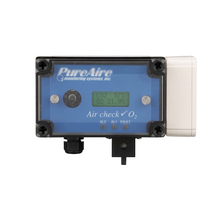 Pureaire Monitoring Systems Monitoring Systems Dual O2/CO2 Monitor ...