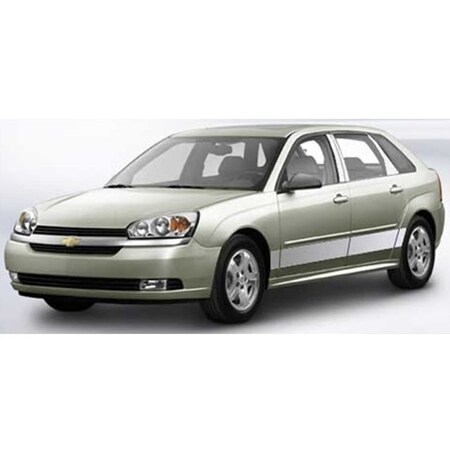 Qaa Stainless Rocker Panel Exterior Trim 8Pc Fits 2004-2007 Chevy ...