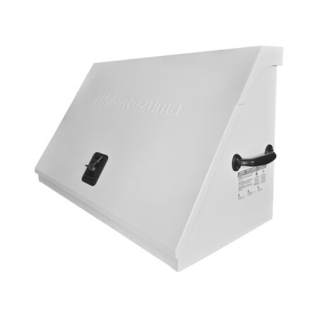 Montezuma Triangle Tool Box, White, Steel, 36 in W x 17 in D XL450-WB ...