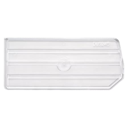 Quantum Storage Systems Divider for Qus245, Clear, 6 PK DUS245CL | Zoro