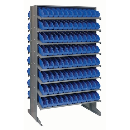 Quantum Storage Systems Double-Sided Shelf Rack Systems QPRD-100BL | Zoro