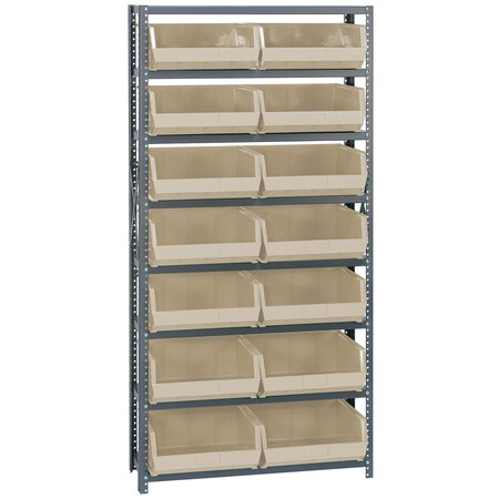 Quantum Storage Systems Giant Open Hopper Storage Unit QSBU-250IV | Zoro