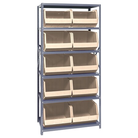 Quantum Storage Systems Giant Open Hopper Storage Unit QSBU-270IV | Zoro