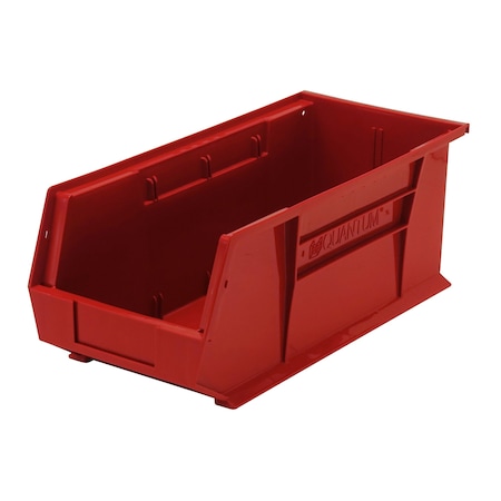 Quantum Storage Systems Hang & Stack Storage Bin, Polypropylene, 8-1/4 ...