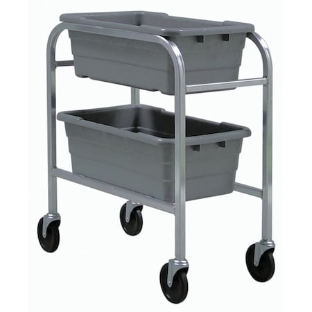 Quantum Storage Systems Tub Rack with Cross Stack Tub TR2-2516-8GY | Zoro