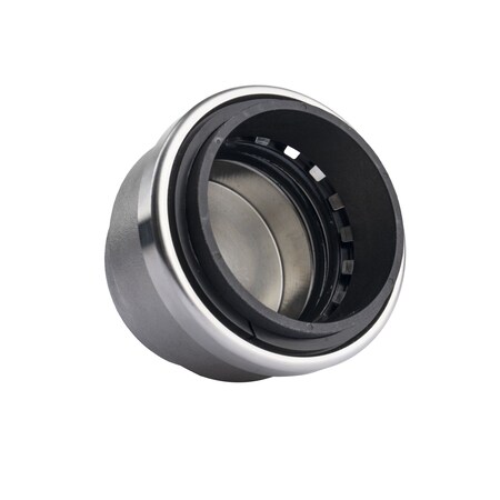 Quickfitting 2in Push-to-Connect Stainless Steel Push Cap End Stop ...