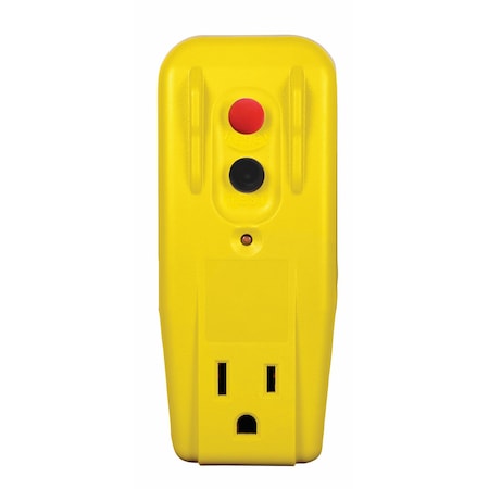 Tower Manufacuring GFCI Adaptors Auto Reset 15 Amps, Right Angle 15 Amp ...