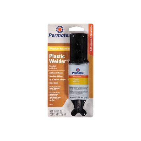 Permatex PA Permapoxy 5 Minute Plastic Weld - Cream .84fl oz dual ...