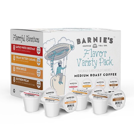 Barnies Coffee Barnie's Variety Pack, Single Serve Cup, PK96 PK ...