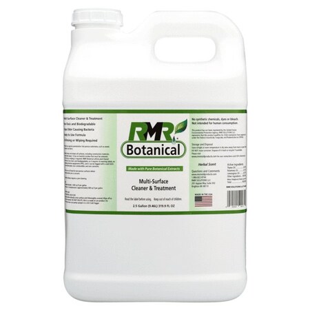 Rmr Solutions Botanical Cleaner & Treatment 2.5 Gallon RMRB2.5G | Zoro