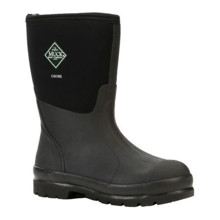 Muck Boot Co Men's Chore Classic Mid Rubber Boot, Plain Toe, 12" Height ...