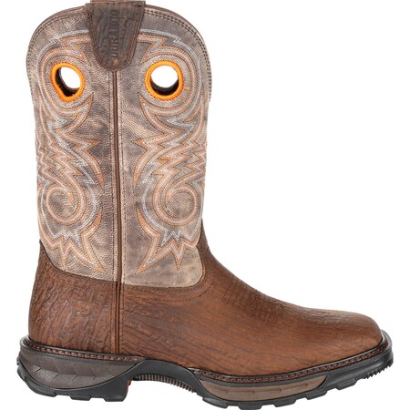 Durango Men's, Composite Toe, Western Work Boot, 10, Bay Brown/Steel ...