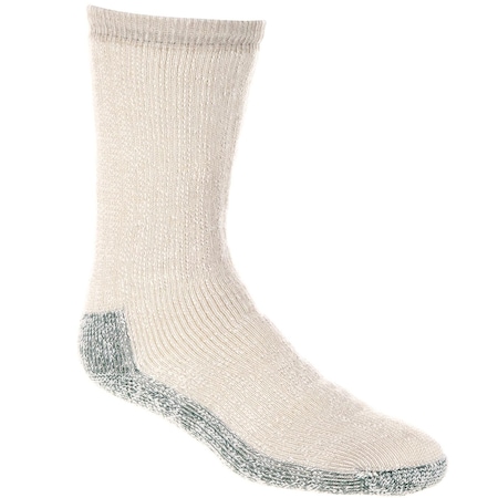 Georgia Boot Merino Wool Crew Socks, M, 1 PR GB3002 TPEME | Zoro