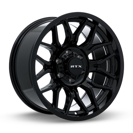 Rtx Alloy Wheel, Claw 18x9 5x127 ET-12 CB71.5 Gloss Black 163747 | Zoro