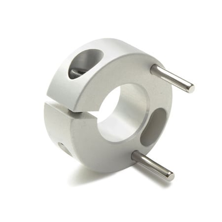 Ruland Controlflex Coupling Hub, Double, Bore 0.375", OD 0.748 ...