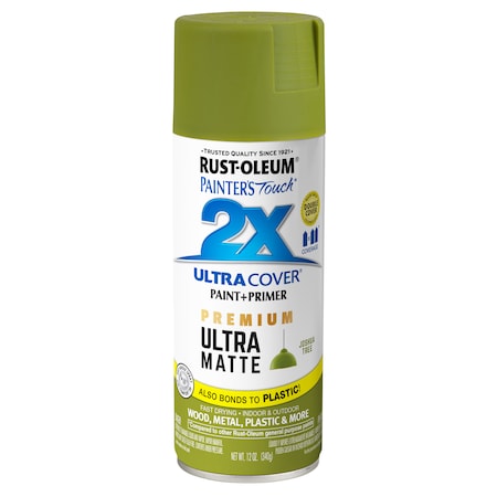 Rust-Oleum Spray Paint, Joshua Tree, Matte, Solvent, 12 Oz 355034 | Zoro