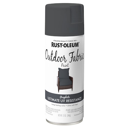 Rust-Oleum Graphite, Matte, 12 Oz 379550 | Zoro