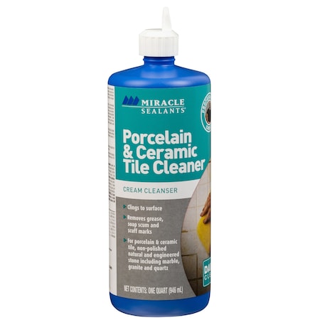 Miracle Sealants Quart, Transparent, Porcelain & Ceramic Tile Cleaner ...