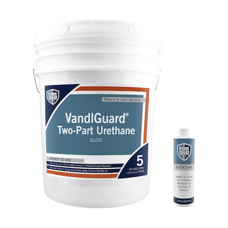 Rainguard Brands 5 Gal. Kit VandlGuard Two-Part Urethane High Gloss ...