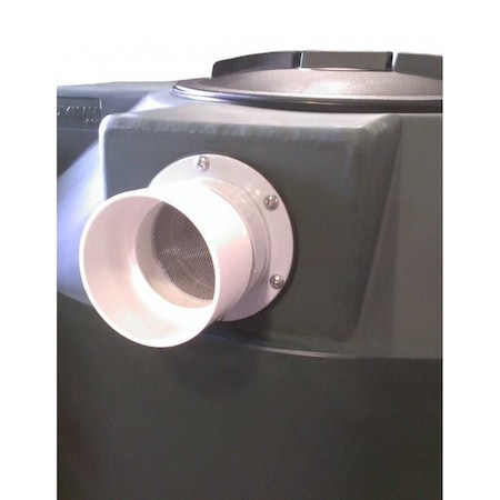 Blue Mountain 4 in. Tank Overflow Outlet - High Level Kit TATO123 | Zoro