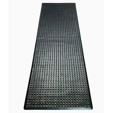 Rhino Mats B-Series Anti-Fatigue Drainage Mat, Rubber, Drainage Holes ...