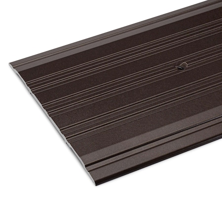 Randall 6' x 5" Wide x 1/4" High Corrugated Dark Bronze Aluminum ...