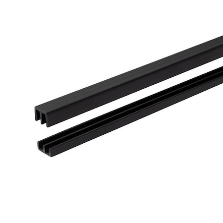 Randall BLACK PLASTIC TRACK FOR 1/4In. 4 FT P-8026-BLK | Zoro