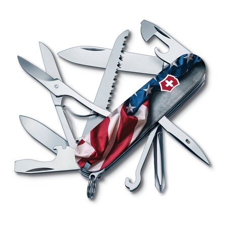 Swiss Army Brands 2023 Victorinox Fieldmaster American Flag With Wwp ...