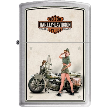 Zippo 2024 Zippo Custom Hd Military Us Army Satin Chrome ZIP ...