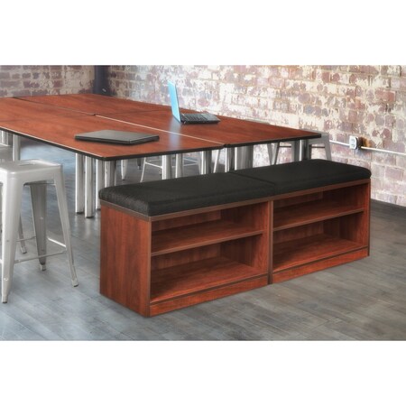 Regency Regency Legacy Double Open Shelf Low Credenza- Cherry ...