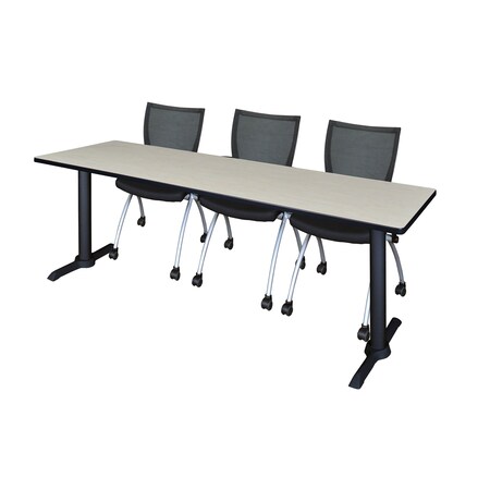 Cain Rectangle Tables > Training Tables > Cain Training Table & Chair ...
