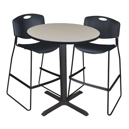 Cain Round Tables > Breakroom Tables > Cain Café Table & Chair Sets, 36 ...