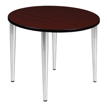 Regency Kahlo Square & Round Tables, 42 W, 42 L, 29 H, Wood, Metal Top ...