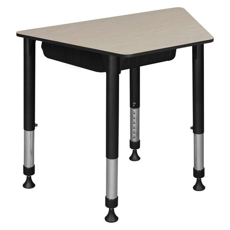 Regency Rectangle School Desks, 23 D X 23-34 H, 36 W X Metal, Plastic ...