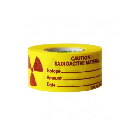 Shamrock Scientific Caution Radioactive Materials, Isotope Amount and ...