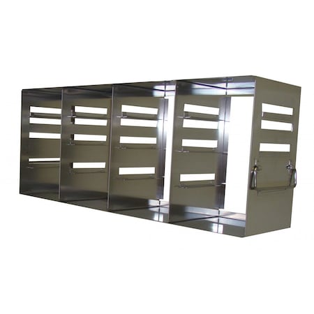 Custom Biogenic Freezer Rack, Adjustable, for 2 or 3" Boxes 247587 | Zoro