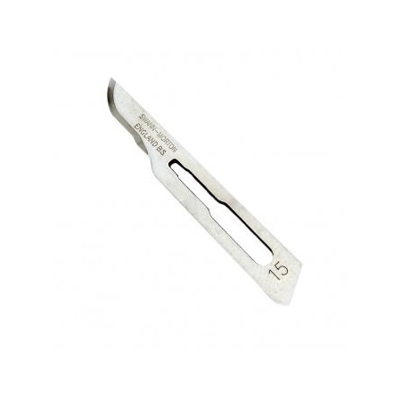Cincinnati Surgical Dissecting Blade, Size 15, 100/PK 248173 | Zoro