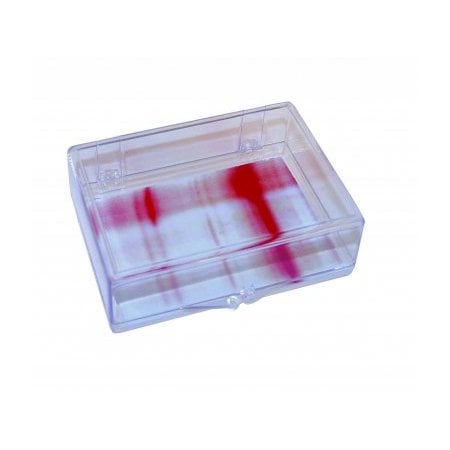 Gary Plastic Mini Blotting Containers, Clear, 9x6.4x2.1, 6/PK 248716 | Zoro