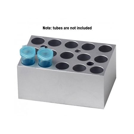 Benchmark Scientific Mini Dry Bath Block, 15x1.5ml Tubes 400782 | Zoro