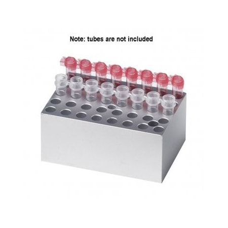 Benchmark Scientific Mini Dry Bath Block, 40x0.2ml Tubes 400784 | Zoro