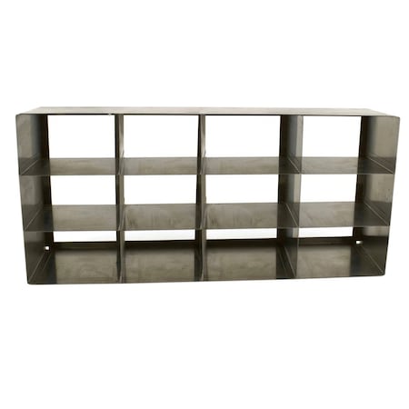 Custom Biogenic Upright Freezer Rack for 3" Boxes, 4x3 433 | Zoro