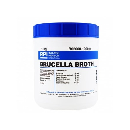 Rpi Brucella Broth, 1 KG B62000-1000.0 | Zoro