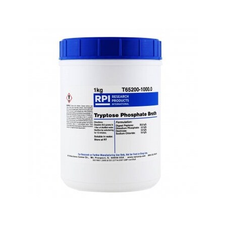 Rpi Tryptose Phosphate Broth, 1 KG T65200-1000.0 | Zoro