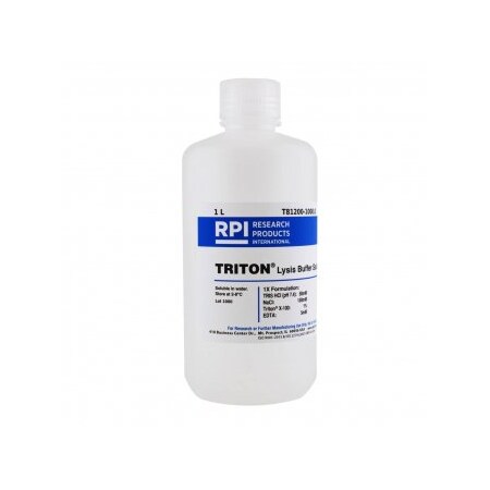 Rpi Triton Lysis Buffer Solution, 1 L T81200-1000.0 | Zoro