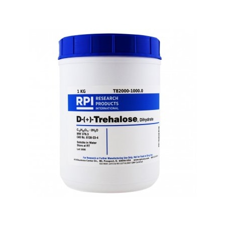 Rpi D-(+)-Trehalose Dihydrate, 1 KG T82000-1000.0 | Zoro